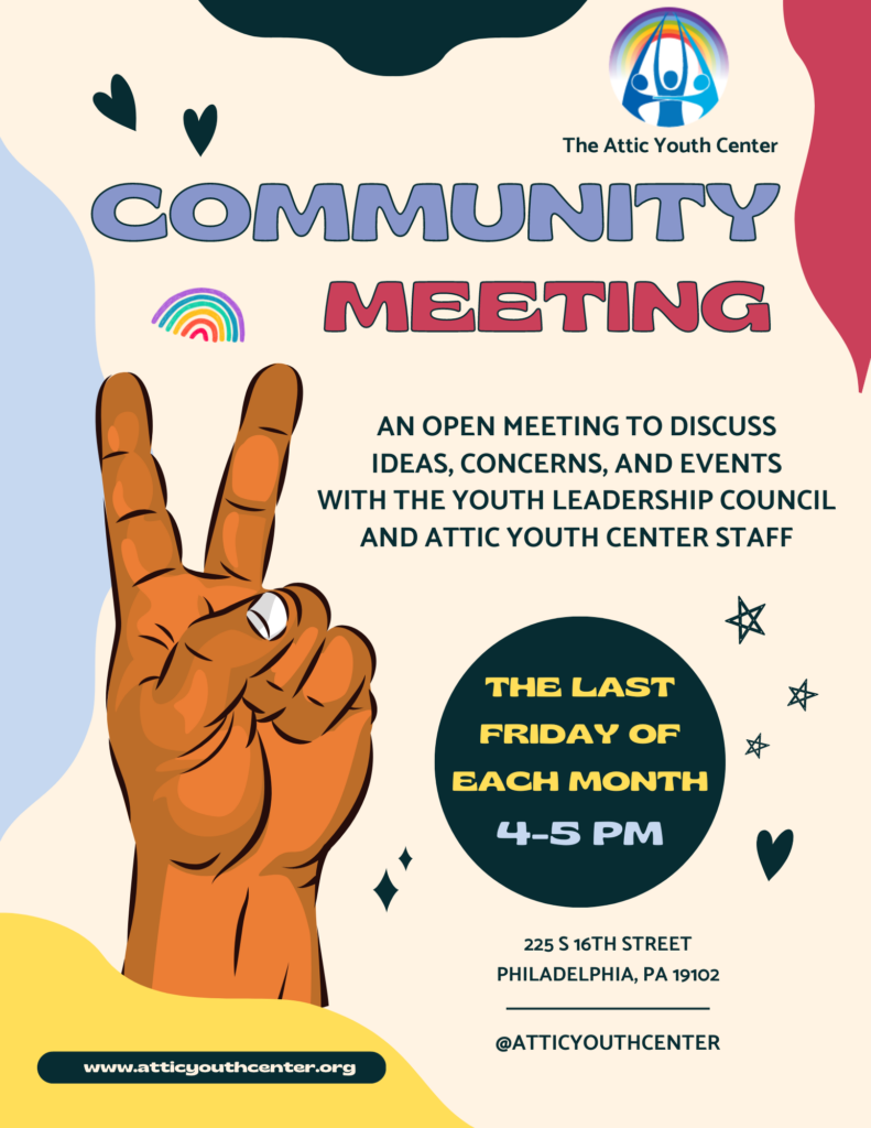 Upcoming Events – The Attic Youth Center